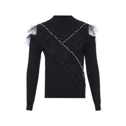 Bling Bling By Leo Pullover Damen Gr&ouml;&szlig;e XS/S schwarz