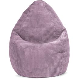 Sitzsack MAGMA HEIMTEX, B:110cm, lila, Bezug: 100% Polyester, Kinderzimmer, Sitzs&auml;cke, "BeanBag SHARA XL"