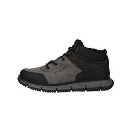 Bugatti Herren Schn&uuml;rstiefelette "Bugatti Stiefelette Lederimitat", Gr. 43, grau, Lederimitat, Schuhe