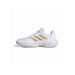adidas Performance Sportschuh 'CourtJam Control 3' Damen Gr&ouml;&szlig;e 44.5/45 gold / wei&szlig;