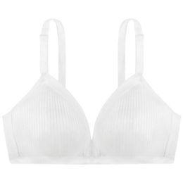 Dorina Damen B&uuml;gelloser BH "Tiffany", Gr. 90, wei&szlig;, Obermaterial: 71% Polyester, 29% Baumwolle, BHs, vorgeformte Cups, ungepolstert