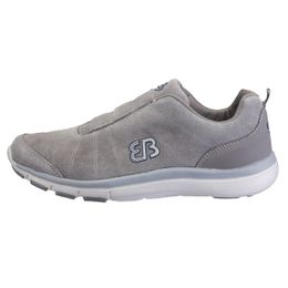 Br&uuml;tting BR&Uuml;TTING Damen Sneaker "Freizeitschuh Dallas Slipper", Gr. 36, grau, Veloursleder, Schuhe