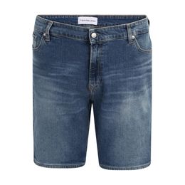 Calvin Klein Jeans Plus Shorts Herren Gr&ouml;&szlig;e 27/28 blue denim / schwarz / wei&szlig;