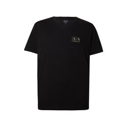 Armani Exchange T-Shirt Herren Gr&ouml;&szlig;e M gold / schwarz