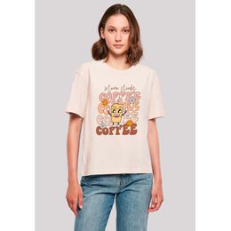 F4NT4STIC Damen T-Shirt "Mothers Day Coffee Lover Mom", pink, Gr. M, Obermaterial: 100% Baumwolle, Shirts, Premium Qualit&auml;t