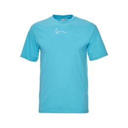 Karl Kani T-Shirt Herren Gr&ouml;&szlig;e XXS hellblau / wei&szlig;