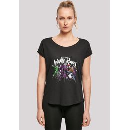 F4NT4STIC Damen T-Shirt "DC Comics Batman Loveable Rogues", schwarz, Gr. M, Obermaterial: 100% Baumwolle, Shirts, Damen,Premium
