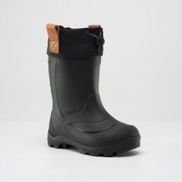 Kamik M&auml;dchen Gummistiefel "TUNDRAJR", Gr. 26schwarz, Synthetik, Schuhe, wasserdicht und gef&uuml;ttert
