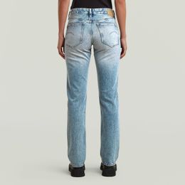 G-Star Raw G-STAR Damen Straight-Jeans "Lennoxx Slim Straight Wmn", blau, Gr. 29, Denim/Jeans, Obermaterial: 99% Baumwolle, 1% Elasthan, Jeans, mit schlanker