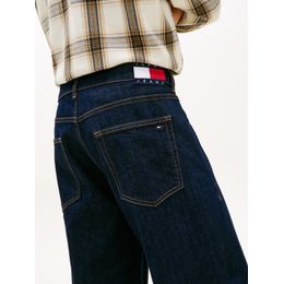 Tommy Jeans Herren Relax-fit-Jeans "JAIMIE RELAXED STRAIGHT CROPPED", blau, Gr. 36, Denim/Jeans, Obermaterial: 99% Baumwolle, 1% Elasthan, Jeans