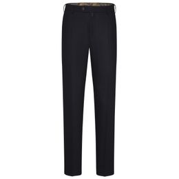 MEYER Herren Chinos "Bonn", blau, Gr. 54, unifarben, 54% Wolle, 44% Schurwolle, 2% Elasthan, Hosen, atmungsaktiv, temperaturausgleichend,