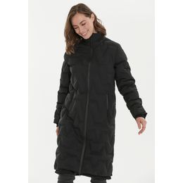 WEATHER REPORT Damen Steppjacke "Fosteras", schwarz, Gr. 42, unifarben, 100% Polyester, Jacken, mit praktischem Kinnschutz