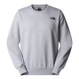 The North Face Herren Sweatshirt "M SIMPLE DOME CREW", grau, Gr. XL, Sweatware, Obermaterial: 65% Baumwolle, 35% Polyester, Sweatshirts, f&uuml;r