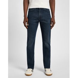 Lee Herren Slim-fit-Jeans "Extrem Motion Slim", blau, Gr. 34, Denim/Jeans, Obermaterial: 77% Baumwolle, 21% Polyester, 2% Elasthan, Jeans, Extreme