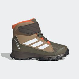 adidas terrex Kinder Winterboots "SNOW CF CLIMAWARM KINDER", Gr. 40cardboard, cloud wei&szlig;, semi impact orange, Synthetik, Textil, Schuhe, Winterboots,