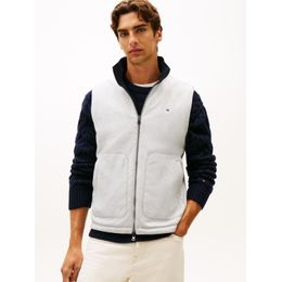 Tommy Hilfiger Herren Wendeweste "LW REVERSIBLE"desert sky, Gr. M, Web, Obermaterial: 100% Polyester, Westen, von beiden Seiten tragbar, Stehkragen,