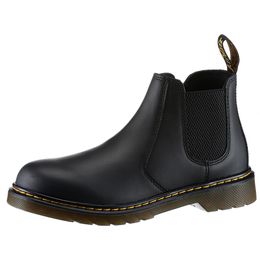 Dr. Martens M&auml;dchen Chelseaboots "2976 Kinder SOFTY T", Gr. 38, schwarz, Leder, Schuhe, Kinderstiefel, Freizeitschuh mit Rei&szlig;verschluss,