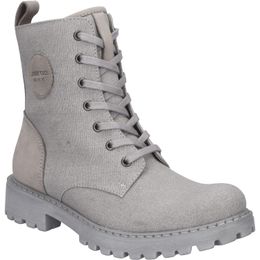 Josef Seibel Damen Stiefel "Marta 26, hellgrau", Gr. 37, grau, Obermaterial: 80% Rindsleder Leather cow. 20% Textilmaterial TEXMAT., Schuhe