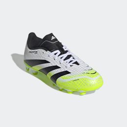 M&auml;dchen Fu&szlig;ballschuh "PREDATOR LEAGUE KIDS MULTI-GROUND", adidas Performance, Gr. 34, wei&szlig;, Synthetik, Schuhe, geeignet f&uuml;r Rasen- und