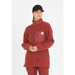 WHISTLER Damen Fleecejacke "Felis", rot, Gr. 38, mehrfarbig, 100% Polyester, Jacken, aus atmungsaktivem Material