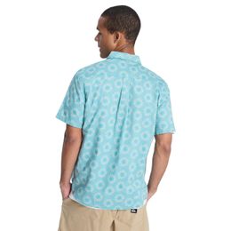 Quiksilver Herren Kurzarmhemd "Apero Classic"aqua ocean mayhem 32, Gr. XL, Obermaterial: 100% Walkfrottier;, Hemden