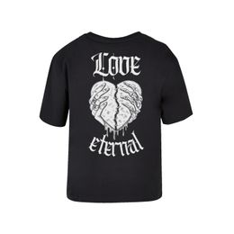 F4NT4STIC Damen T-Shirt "Love Eternal Herz in H&auml;nden", schwarz, Gr. XXXL, Obermaterial: 100% Baumwolle, Shirts, Premium Y2K Streetwear