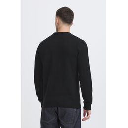 Blend Herren Strickpullover "BHBRANKO CREW KNIT"schwarz beauty, Gr. M, unifarben, Strick, Obermaterial: 60% Wolle, 40% Nylon, Pullover, Wollmischung,
