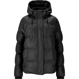 WEATHER REPORT Damen Outdoorjacke "Audrey"schwarz, Gr. 40, kariert, unifarben, 100% Polyester, Jacken, in wasserfester Qualit&auml;t