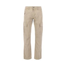 Damen Cargohose "Agent Pant", beige, Gr. 32, Alpha Industries, Obermaterial: 100% Baumwolle; Futter: 100% Baumwolle, Hosen