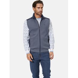 Babista Herren Sweatweste "Sweatweste GILON", blau, Gr. M, Obermaterial: 80% Baumwolle CO. 20% Polyester COOLMAX PES(Coolmax)., Westen