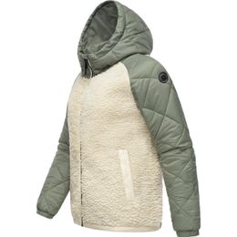 Ragwear Damen Outdoorjacke "Leeloo", beige, Gr. XS, Obermaterial: 100% Polyester; Obermaterial &Auml;rmel: 100% Polyester; Innenfutter: 100% Polyester;