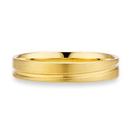 Phoenix PH&Ouml;NIX Damen Trauring "Schmuck Partnerring Ehering Verlobungsring Freundschaftsring", 59, ohne Brillant, Silber 925 (Sterlingsilber), 4mm, gold,