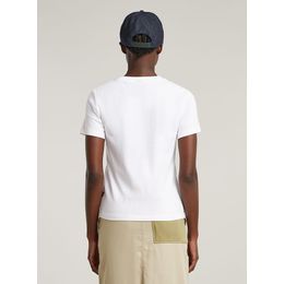 G-Star Raw G-STAR Damen T-Shirt "Embro Logo T-Shirt"wei&szlig;, Gr. XXS, Obermaterial: 100% Baumwolle, Shirts