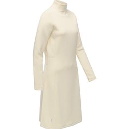 Ragwear Damen A-Linien-Kleid "Leavie", beige, Gr. M, Material: 47% Polyester, 47% Modal, 6% Elasthan, Kleider, Modisches Damen Sweatkleid mit