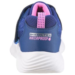 Skechers M&auml;dchen Sneaker "BOUNDER", Gr. 31, bunt, Lederimitat, kontrastfarbene Details, Schuhe, Freizeitschuh, wasserabweisend, Gr&ouml;&szlig;enschablone zum