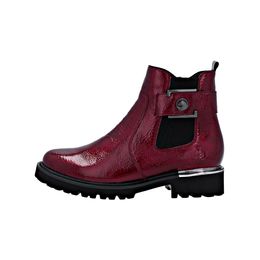 Remonte Damen Stiefelette "Remonte Stiefelette Lederimitat/Textil", Gr. 40rot, schwarz, Lederimitat, Textil, Schuhe