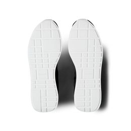 Herren Sneaker "RETRO RUNNER ESS MIX MAT", Calvin Klein Jeans, Gr. 41schwarz, wei&szlig;, Leder, Textil, unifarben mit Farbeinsatz, Schuhe, Freizeitschuh,