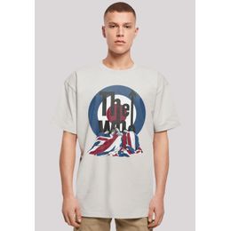 F4NT4STIC Herren T-Shirt "The Who Flag Blanket", grau, Gr. XXL, Obermaterial: 100% Baumwolle, Shirts, Premium Qualit&auml;t