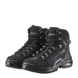 Lowa Herren Wanderschuh "RENEGADE EVO GORE-TEX MID", Gr. 44, schwarz, Leder, Schuhe, wasserdicht, winddicht,atmungsaktiv dank GORE-TEX Membrane