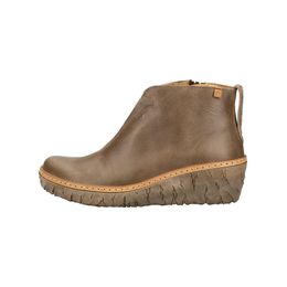 El Naturalista Damen Keilstiefelette "El Naturalista Stiefelette Leder", Gr. 40stone, Leder, Schuhe