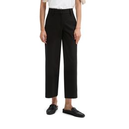 Marc O'Polo MARC O'POLO Damen Chinohose "aus stretchigem Organic Cotton-Mix", schwarz, Gr. 44, unifarben, Obermaterial: 52% Baumwolle, 40% Polyamid, 8% Elasthan;