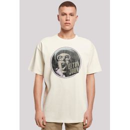 F4NT4STIC Herren T-Shirt "Elton John Vintage Circle", beige, Gr. XL, Obermaterial: 100% Baumwolle, Shirts, Premium Qualit&auml;t