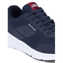 Tommy Hilfiger Herren Sneaker "MODERN COMFORT RUN TECH KNIT", Gr. 44dunkelblau, Lederimitat, Textil, Schuhe, Freizeitschuh, Halbschuh, Schn&uuml;rschuh