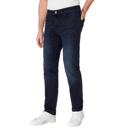 Herren Straight-Jeans "Rando Dicke N&auml;hte", blau, Gr. 31, Pioneer Authentic Jeans, Denim/Jeans, Obermaterial: 99% Baumwolle, 1% Elasthan, Jeans