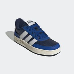 M&auml;dchen Sneaker "BREAKBASE KIDS", adidas Sportswear, Gr. 38,5, blau, Synthetik, Textil, Schuhe, f&uuml;r Kinder & Jugendliche