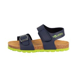 Trollkids Kinder Sandale "KIDS BERGEN SANDAL", Gr. 28, blau, Synthetik, Schuhe
