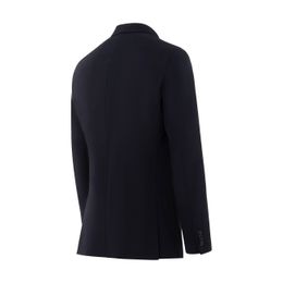 Thomas Goodwin Herren Baukastensakko "Sakko", blau, Gr. 27, unifarben, 60% Wolle, 38% Polyester, 2% Elasthan, Sakkos, im Modern-Fit, 7834-0-44026