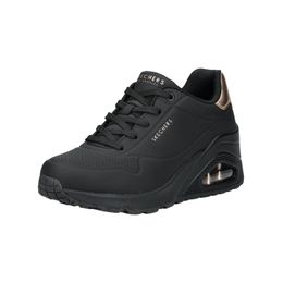 Skechers Damen Sneaker "Skechers Sneaker Synthetik", Gr. 38, schwarz, Synthetik, Schuhe