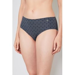 JOOP! Panty JOOP "Sensation", Damen, Gr. 42, aop anthra, Obermaterial: 85% Polyamid, 15% Elasthan, bedruckt, k&ouml;rpernah, Unterhosen Panty, mit softer Oberfl&auml;che f&uuml;r hautfreundliches Tragegef&uuml;hl