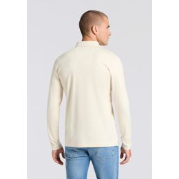 BOSS Green Herren Langarm-Poloshirt "Pirol", beige, Gr. XXL, unifarben, Jersey, Obermaterial: 100% Baumwolle, Shirts, Langarm, regular fit,
